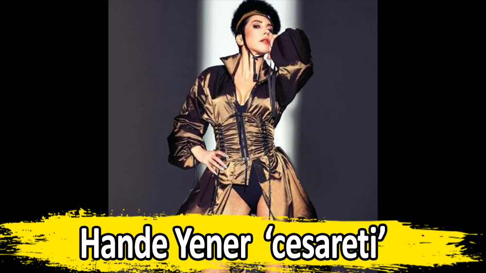 Hande Yener sahne kıyafetiyle sosyal medyada olay oldu Hande Yener sahne kıyafetiyle sosyal medyada olay oldu