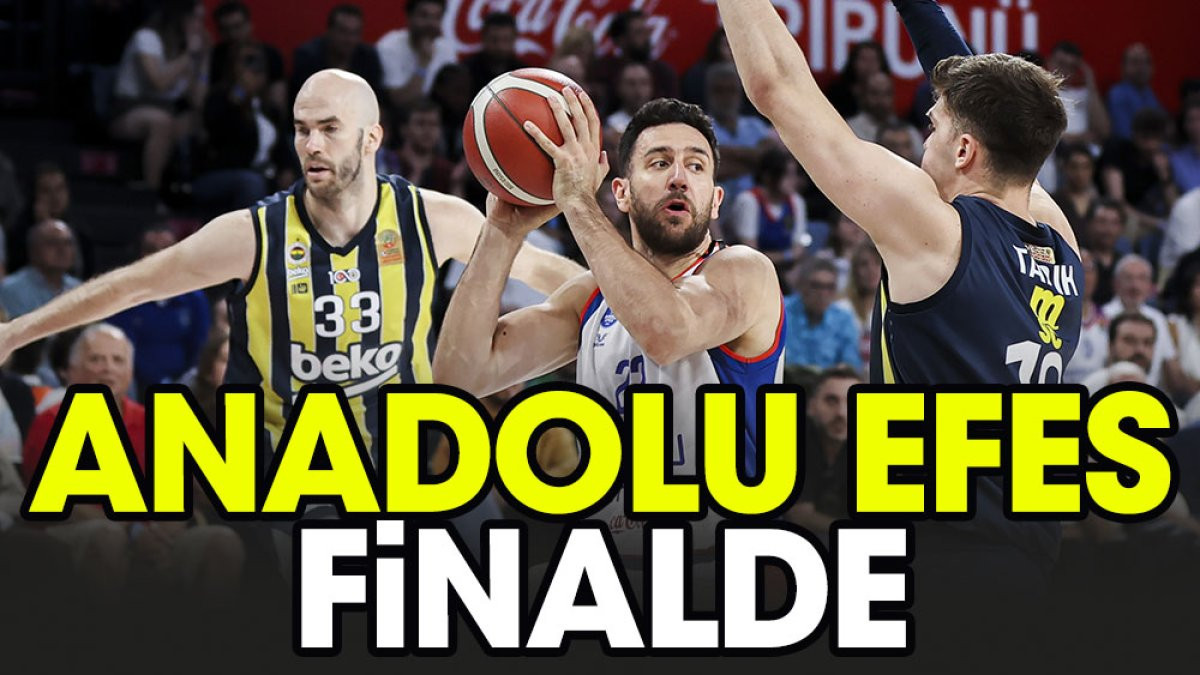 Anadolu Efes finalde!